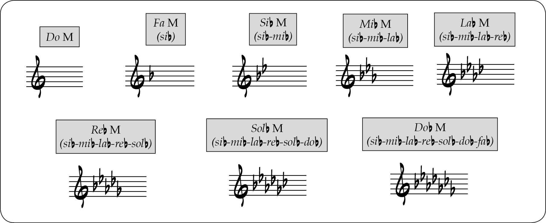 TEORÍA MUSICAL ️ TONALIDADES Y ARMADURAS